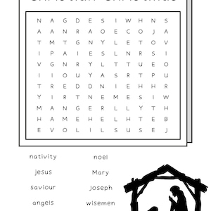 Christian Preschool Christmas Activities Religious School Aged ...