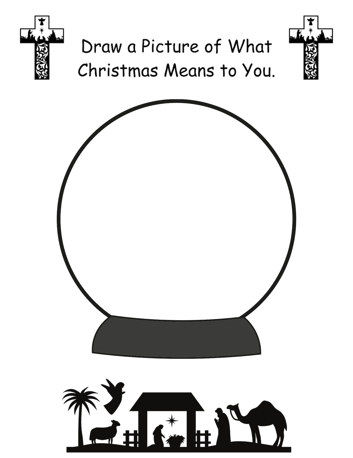 Christian Preschool Christmas Activities Religious School Aged ...