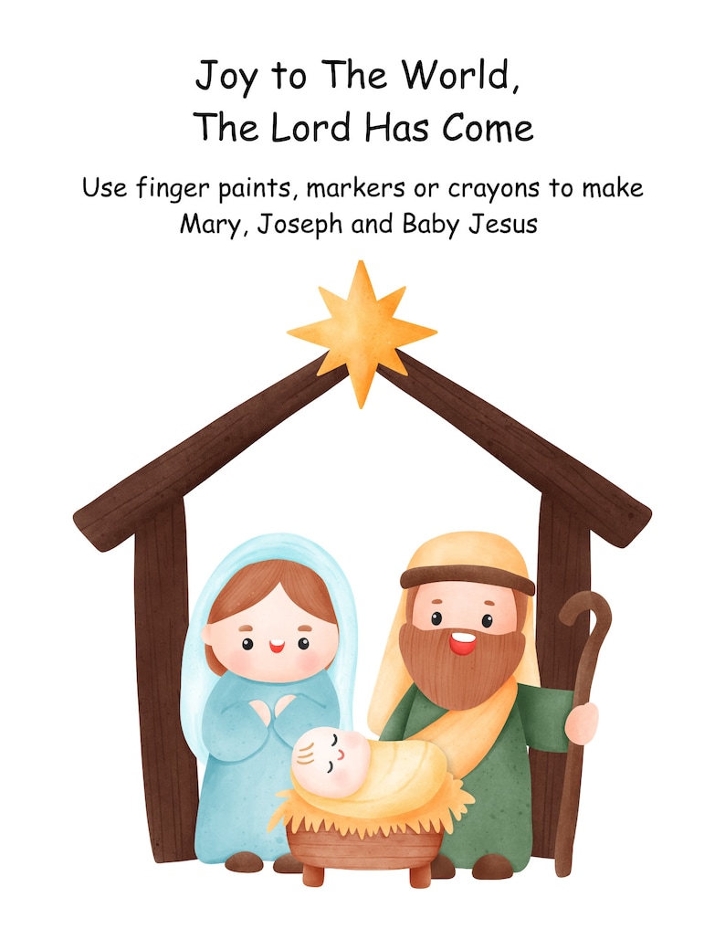 Christian Preschool Christmas Activities Religious School Aged ...