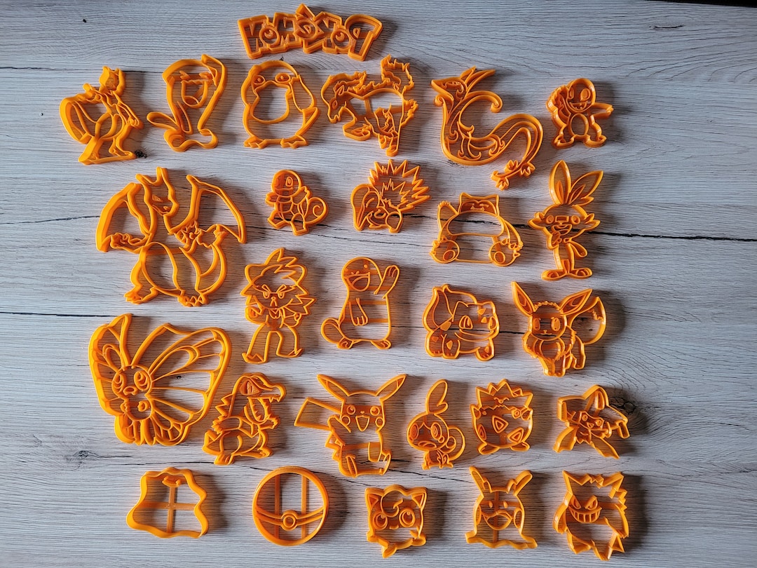 Pokemon Cookie Cutters Nintendo - Etsy