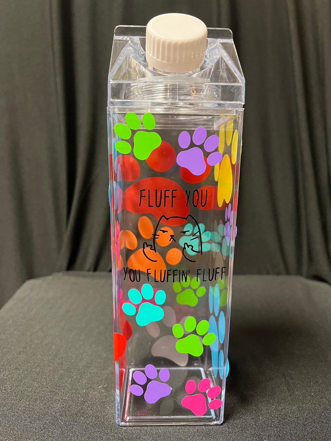 Fluff You Milk Carton - Etsy