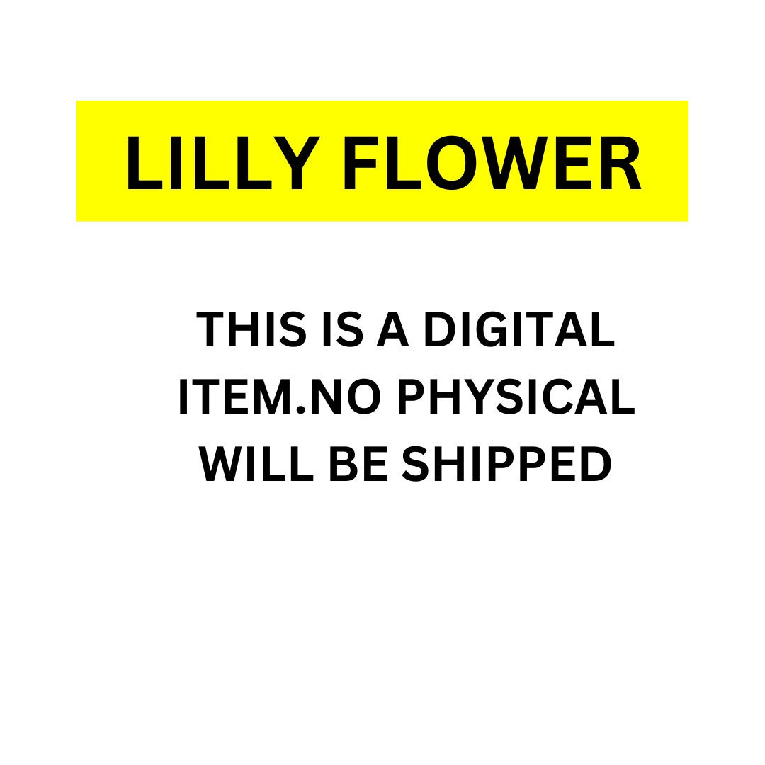 50 LILLY Flower Coloring Pages| for Kids and Adult Coloring Pages| Cute ...