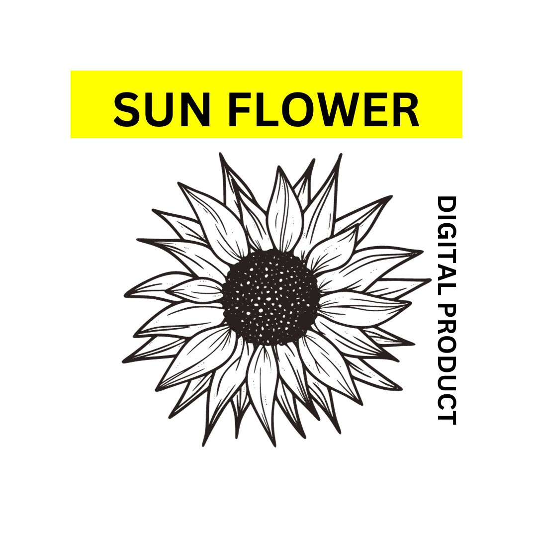 70 Sun Flower Coloring Pages| for Kids and Adult Coloring Pages| Cute ...
