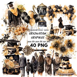 Graduation Clipart, Graduation Cap Png, Digital Download, Grad Cap ...