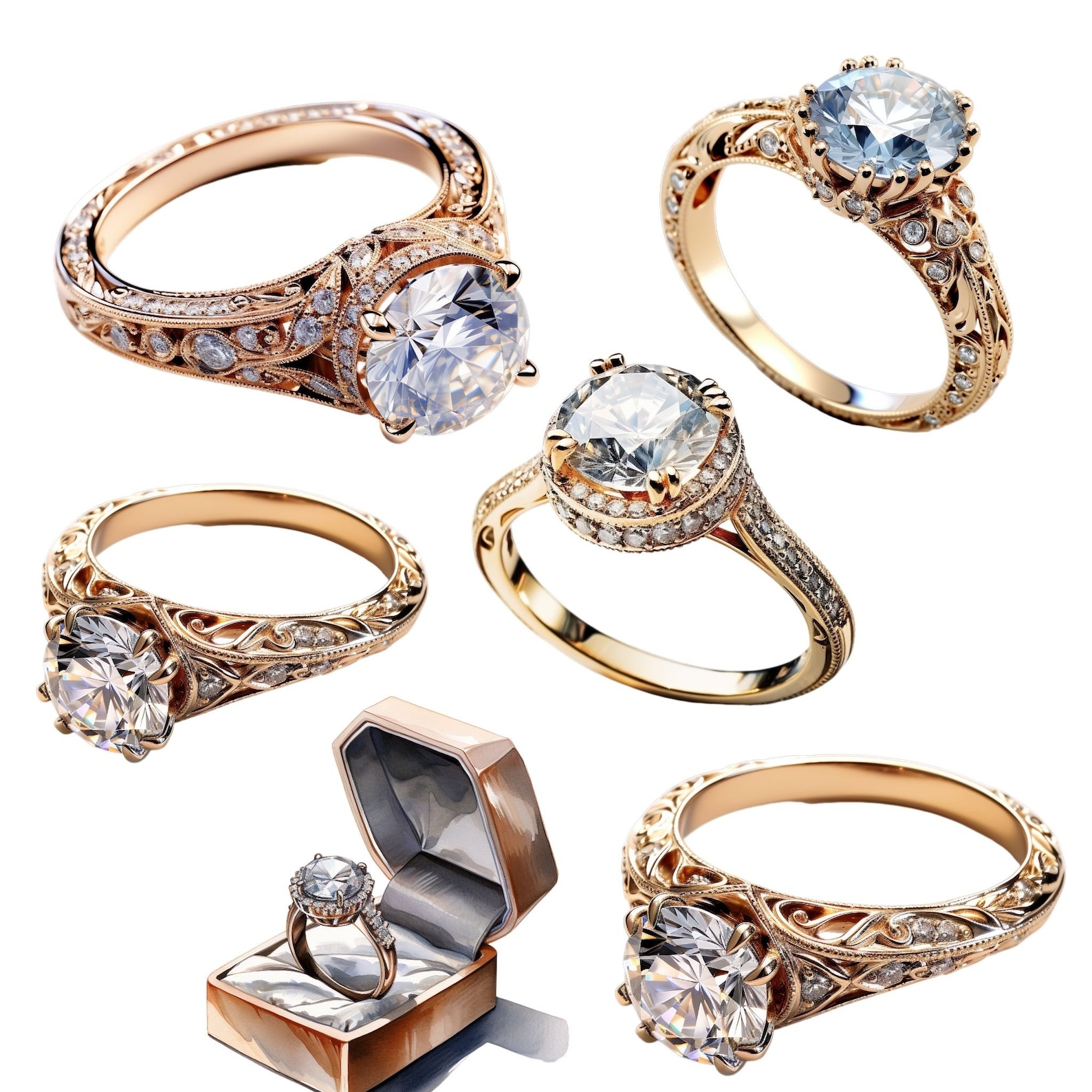 Engagement Wedding Ring Clipart Marriage Diamond Ring PNG Marriage ...