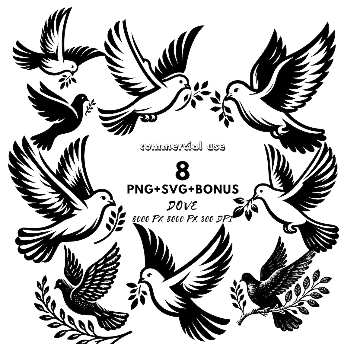 Colombe des cliparts PNG, silhouette SVG Pigeon, colombe svg ...