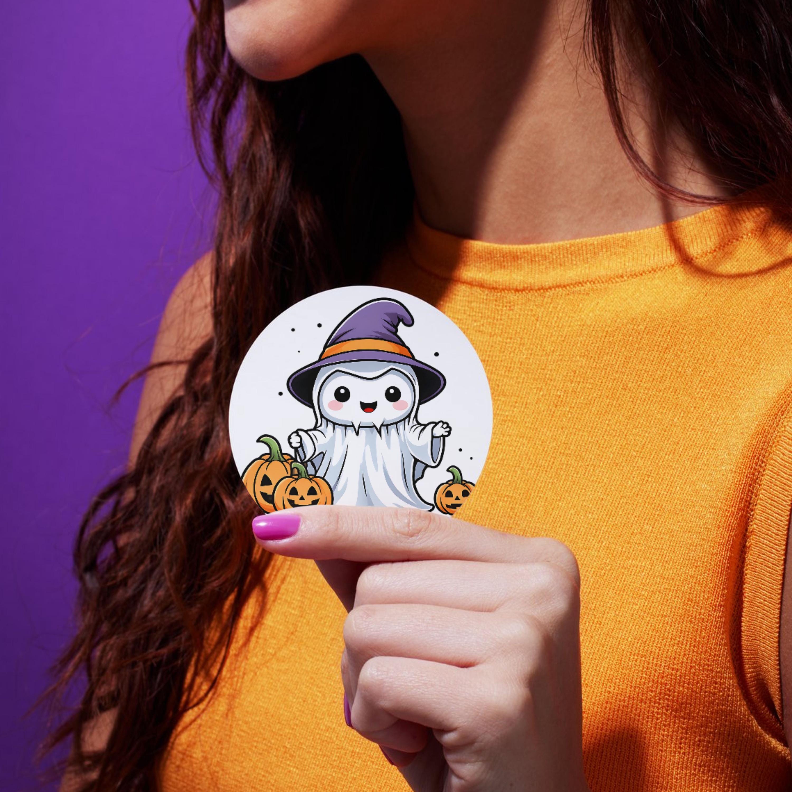 Cute Ghost Clipart Kawaii Ghost Commercial Use Halloween Png Instant ...