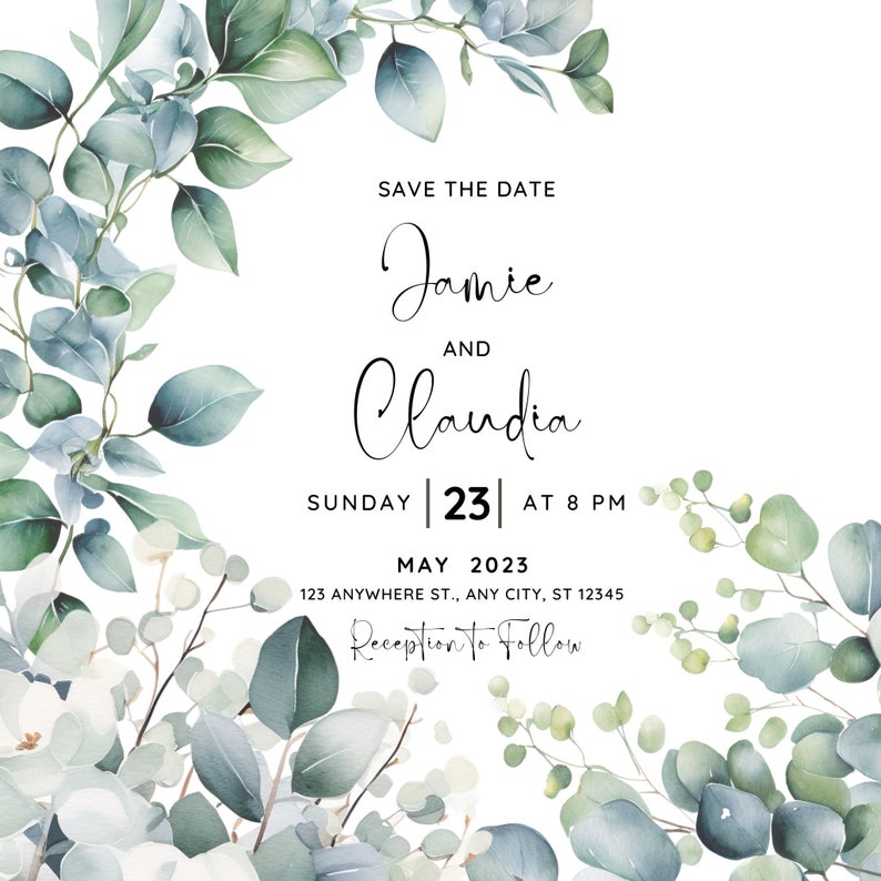 Watercolor Eucalyptus Clipart Bundle Baby Blue Watercolor Seeded ...