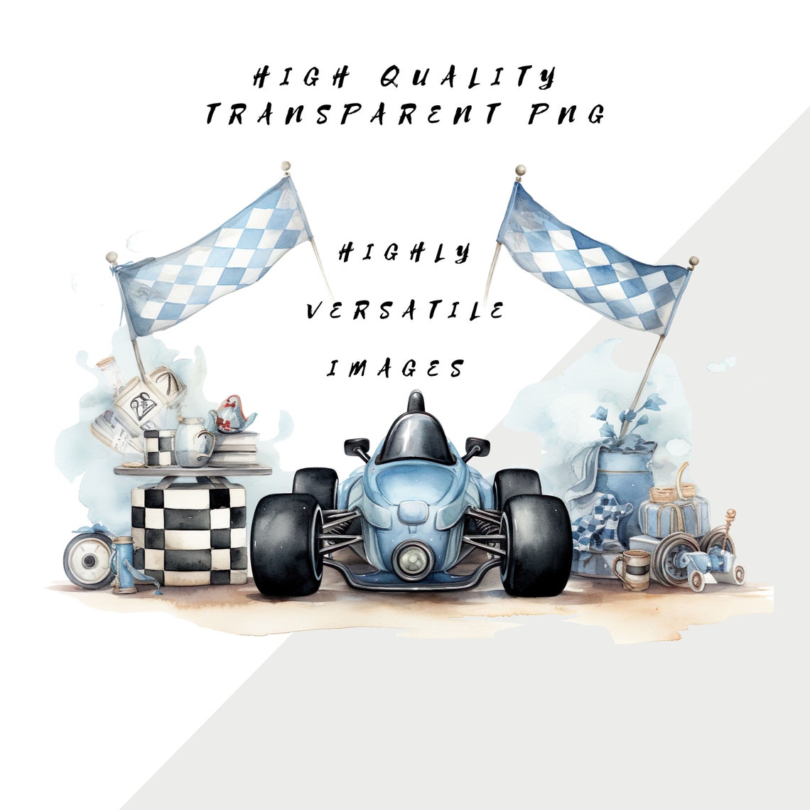 Race Car Watercolor Driver | Cars Clipart | Commercial Use | Baby Boy ...