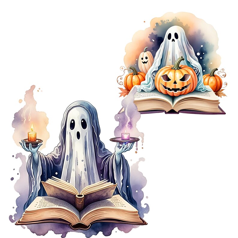 Spooky Season Png Bow Png Halloween Quotes Ghost Reader Stack of ...