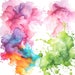 Watercolor Splash and Alcohol Ink Clip Art Commercial Use Instant ...