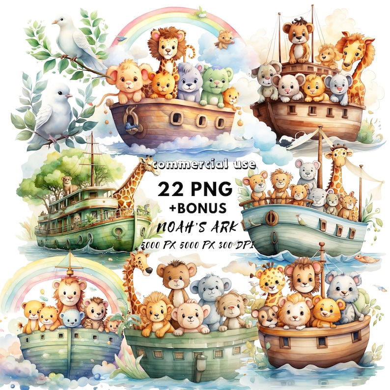 Bible Stories Clipart Bundle | Story for Kids | Bible Clipart | Sunday ...