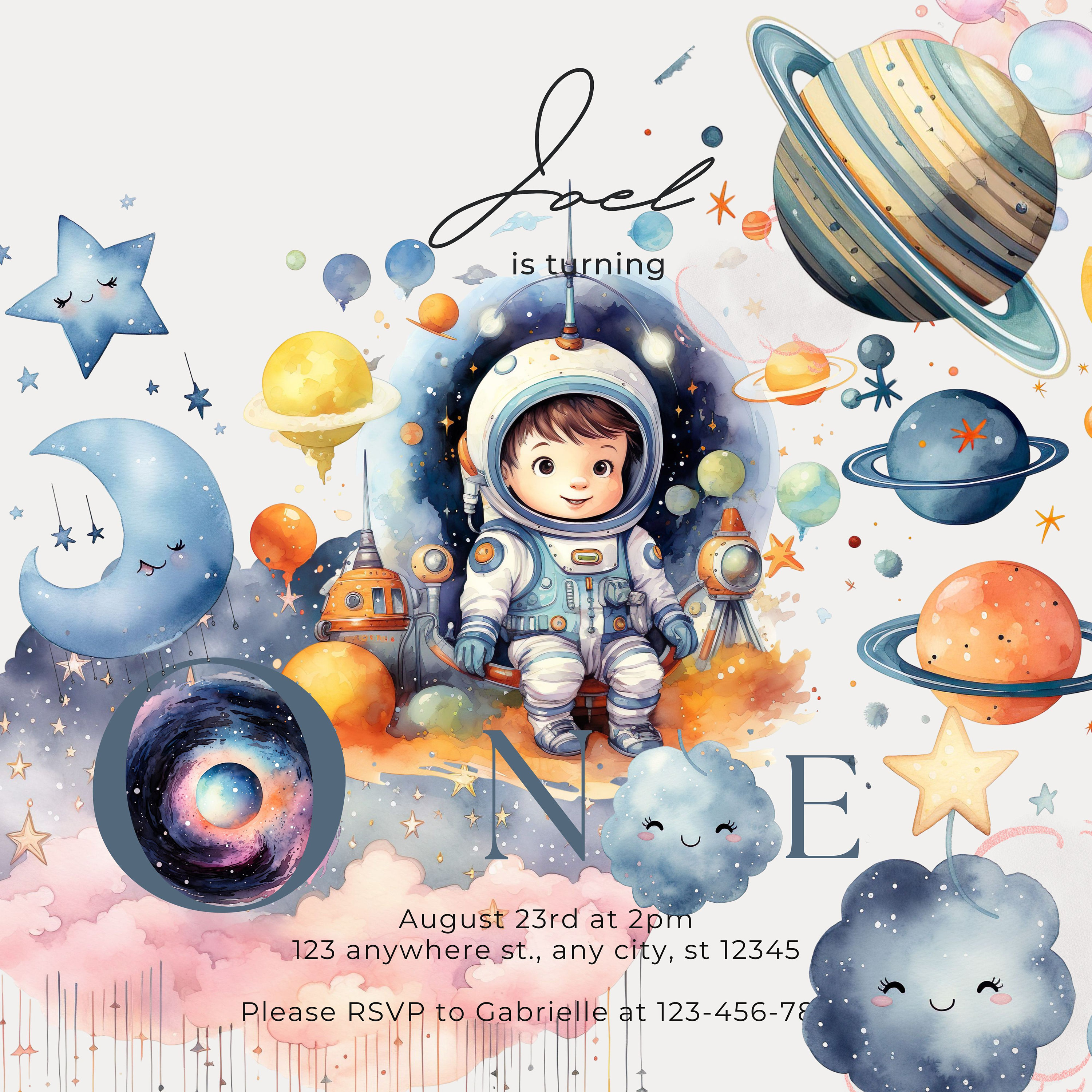 Astronaut Spaceship | Cute Space Clipart: Astronaut Art for Crafts and ...