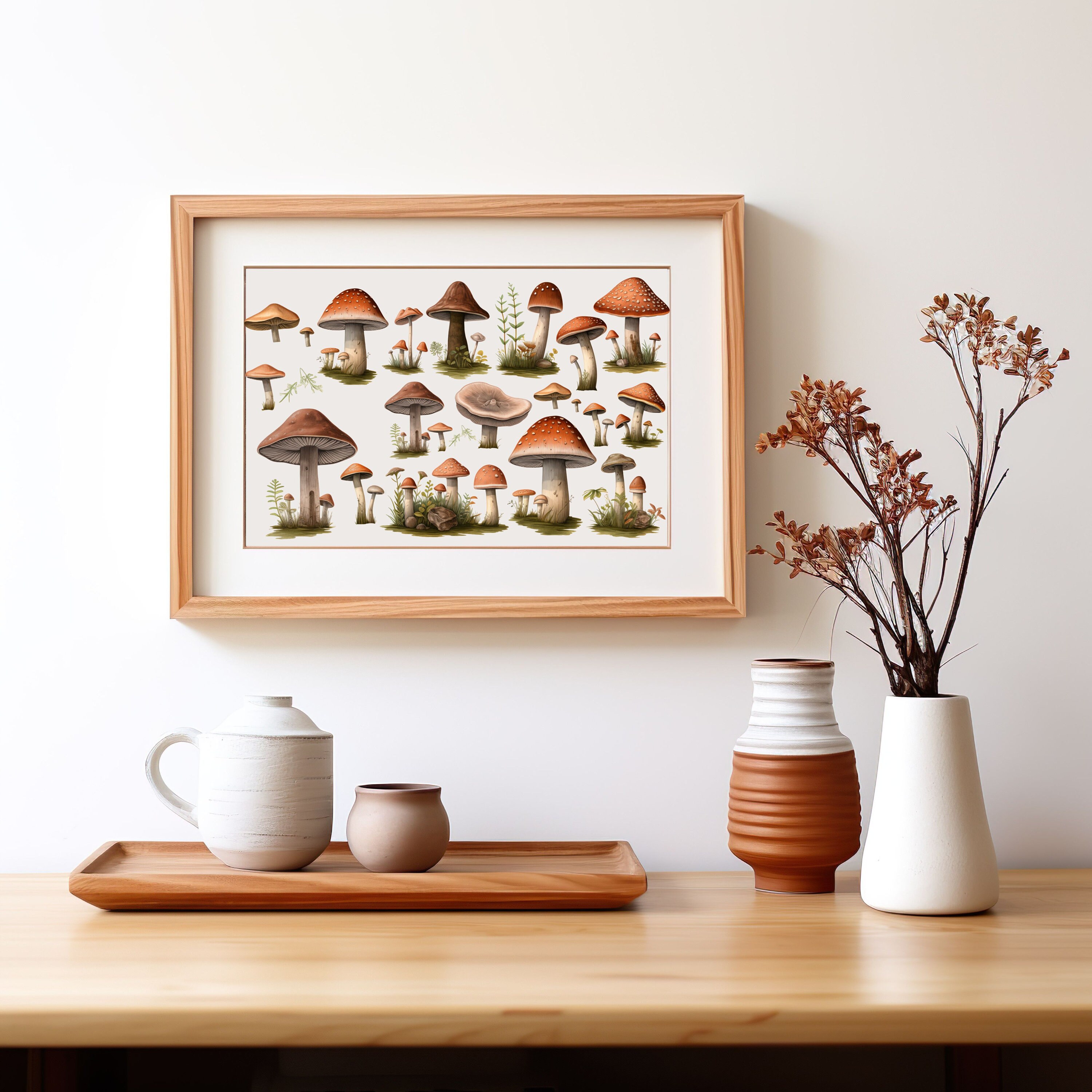 Magic Mushroom PNG | Woodland Autumn | Forest Fungi | Fungi Clipart ...