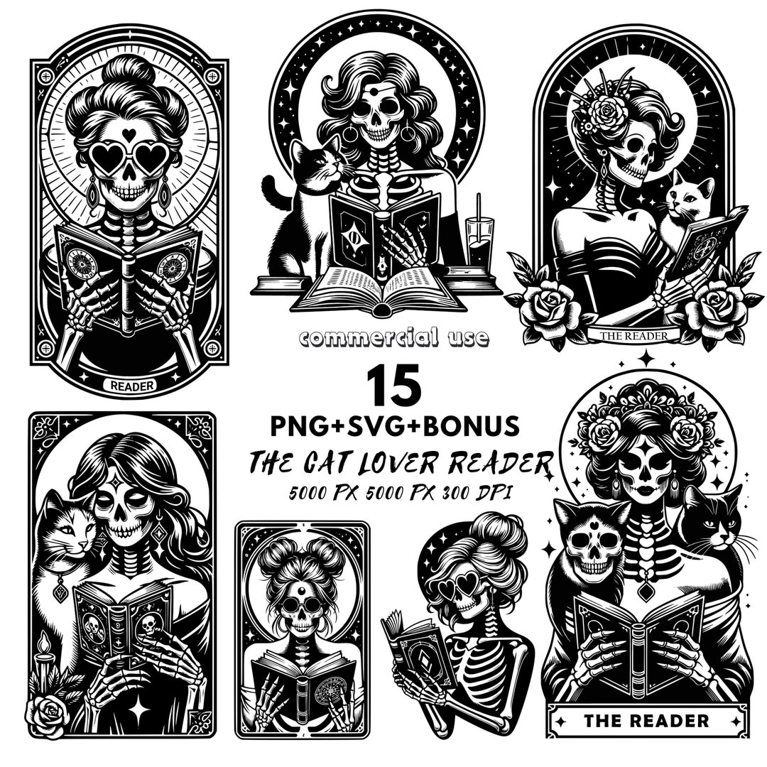 Booktrovert Svg | Skeleton Svg | the Reader Svg | Bookish Svg ...