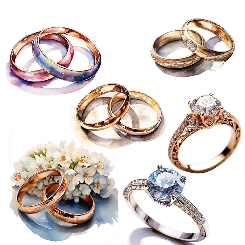 Engagement Wedding Ring Clipart Marriage Diamond Ring PNG Marriage ...