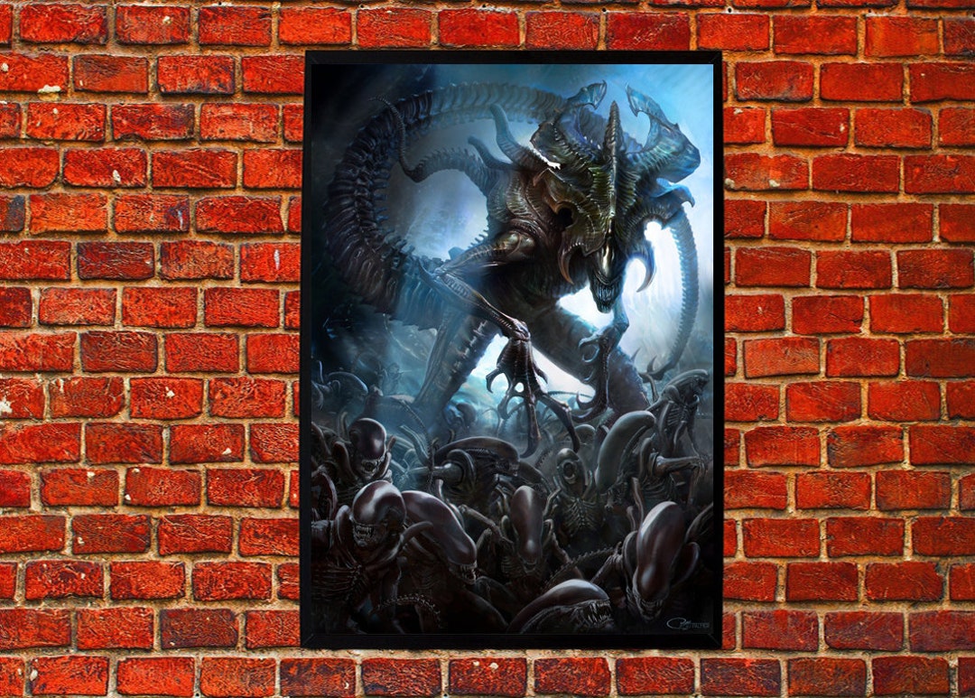 The Alien Queen Artwork Movie Cover Home Decor Poster the Alien Queen ...