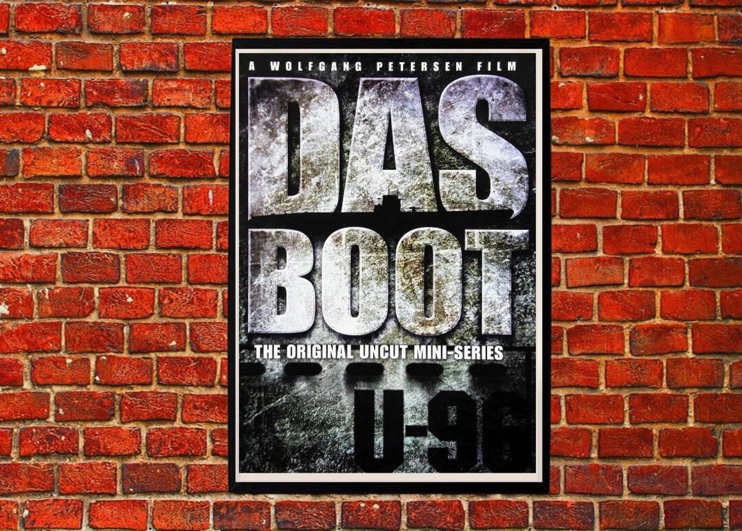 Das Boot (1985) Movie Film Poster Print Art Wall Decoration - Etsy