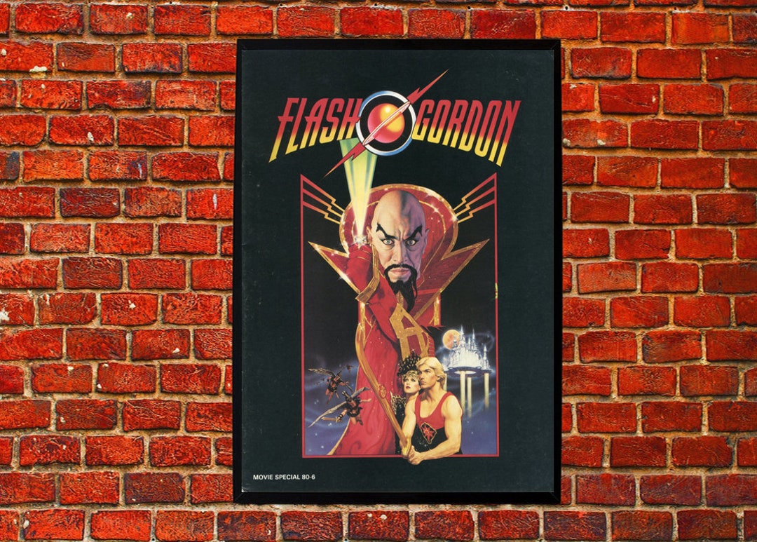 Flash Gordon Conquers the Universe Classic Movie Cover Home Decor ...