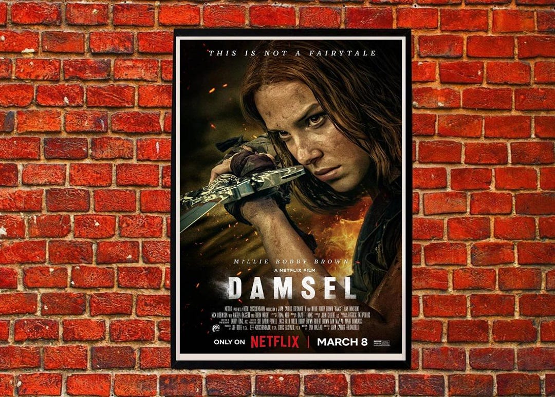 Damsel (2024) Movie Film Poster Print Art Wall Decoration - Etsy