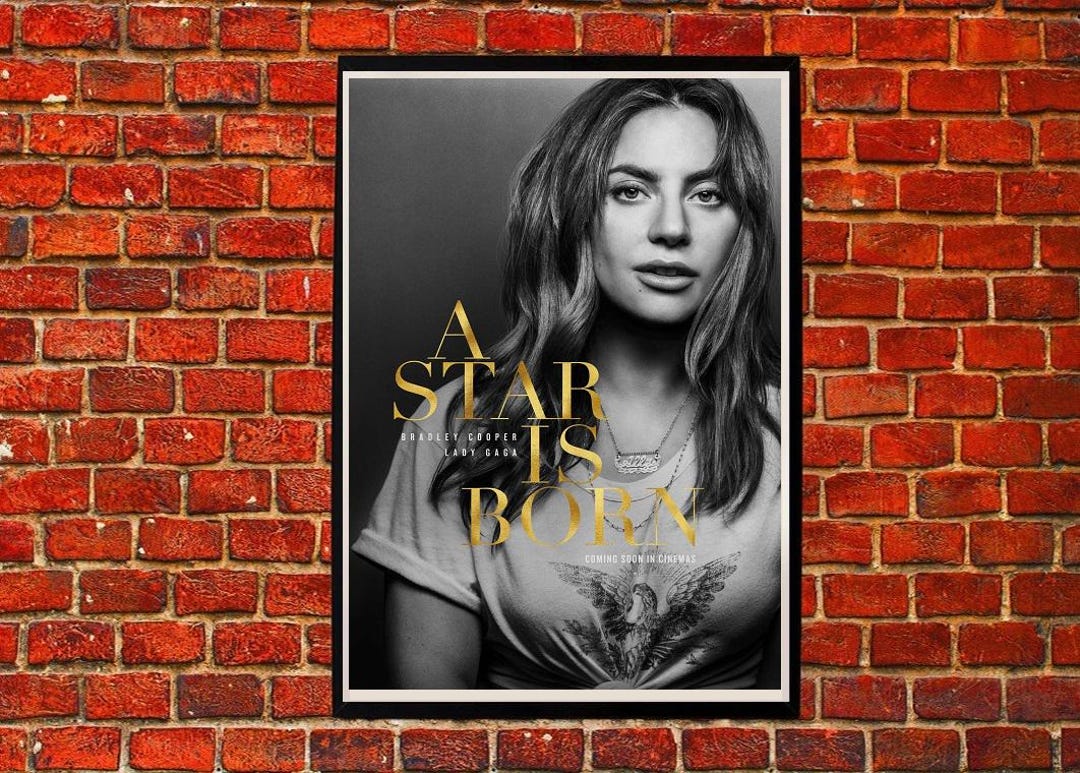A Star is Born (2018) Movie Film Poster Print Art Wall Decoration - Etsy