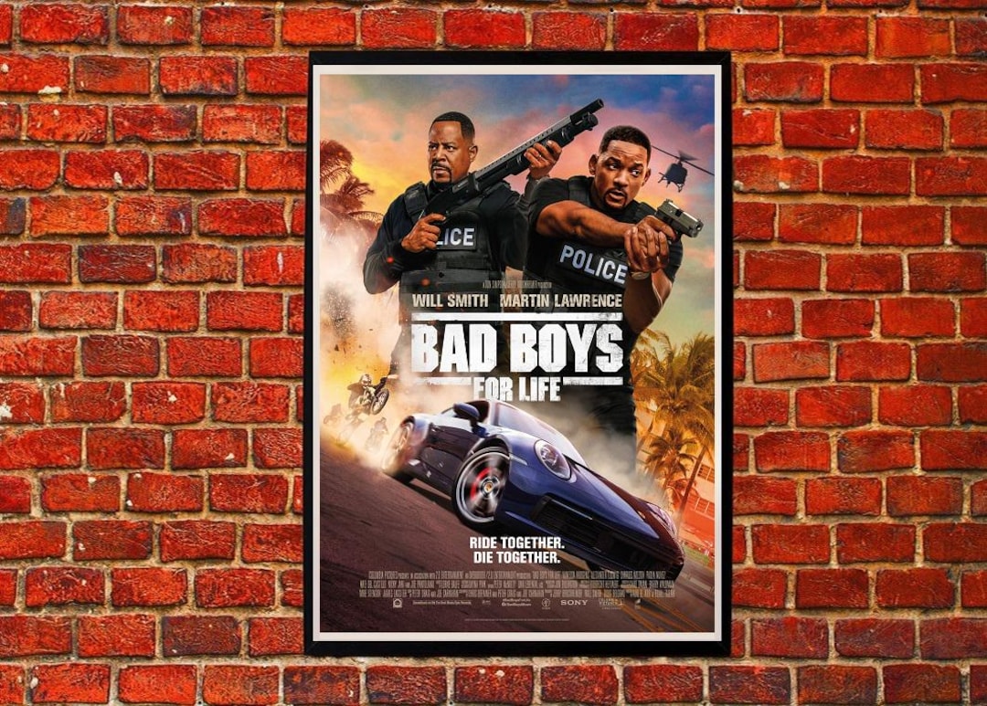 Bad Boys for Life (2020) Movie Film Poster Print Art Wall Decoration - Etsy