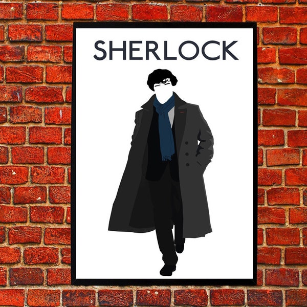 Sherlock Poster - Etsy