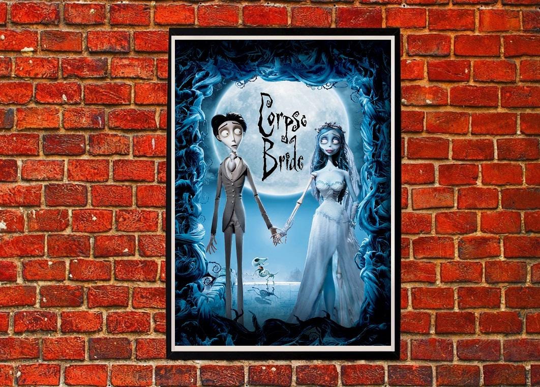 Corpse Bride (2005) Movie Film Poster Print Art Wall Decoration - Etsy