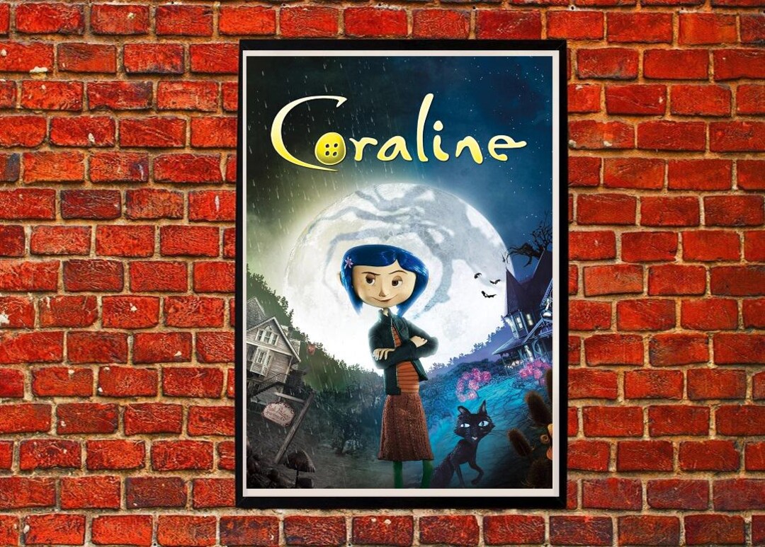 Coraline (2009) Movie Film Poster Print Art Wall Decoration - Etsy
