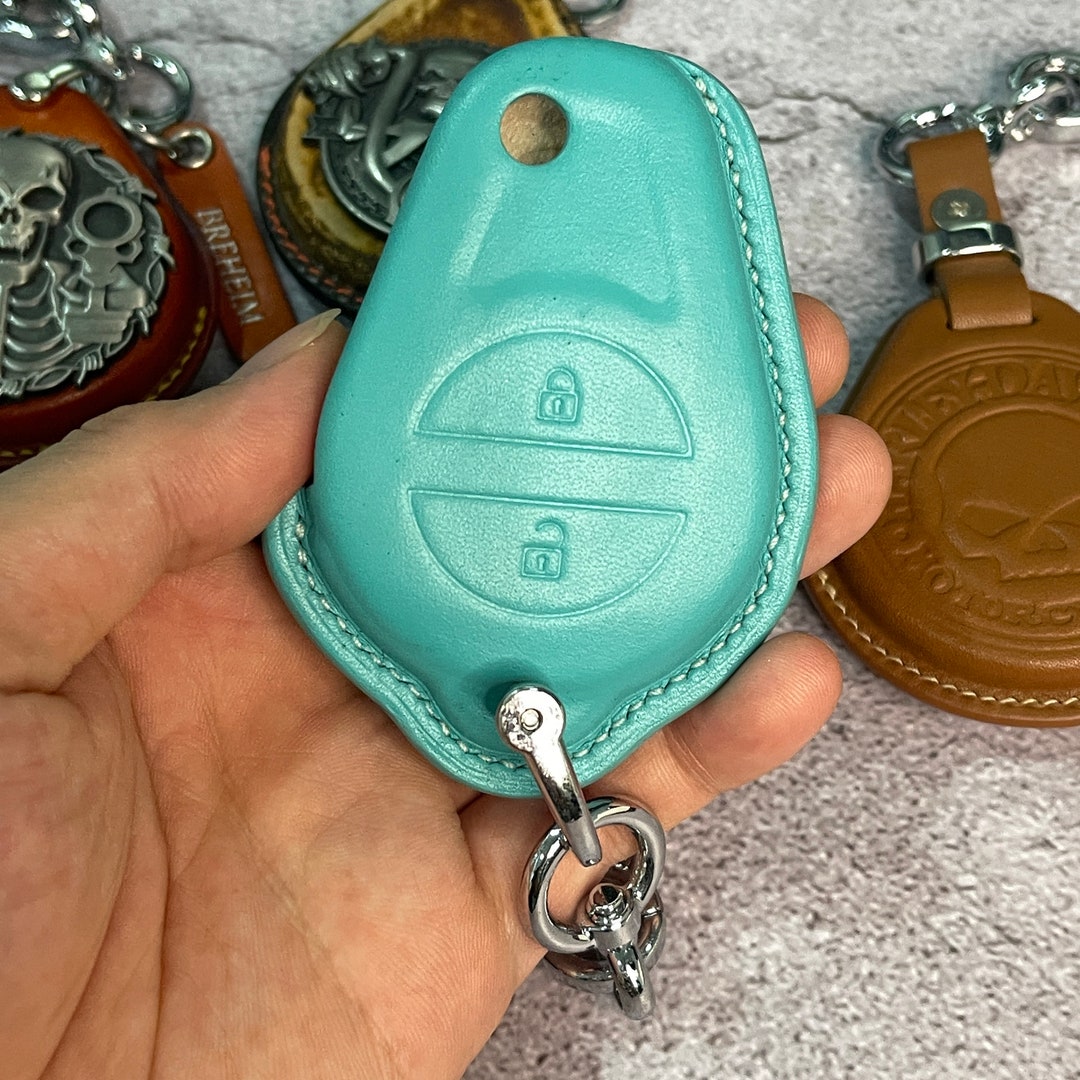 Handcrafted Leather Key Fob Cover Flag Emblem Design Fit 2008-2022 ...