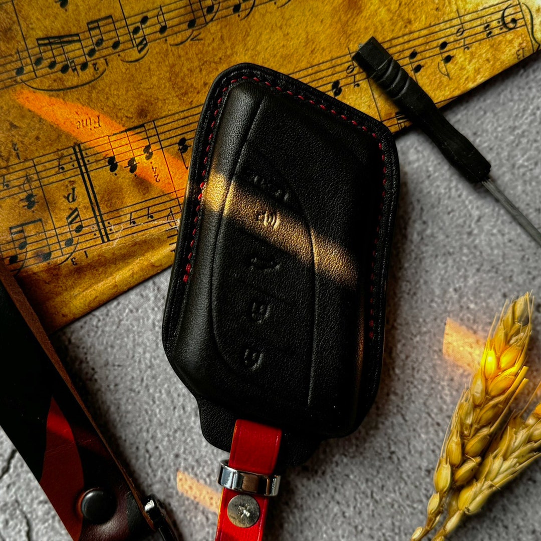 Custom Leather Key Fob Covers for Lexus Models Personalized Key Cases ...