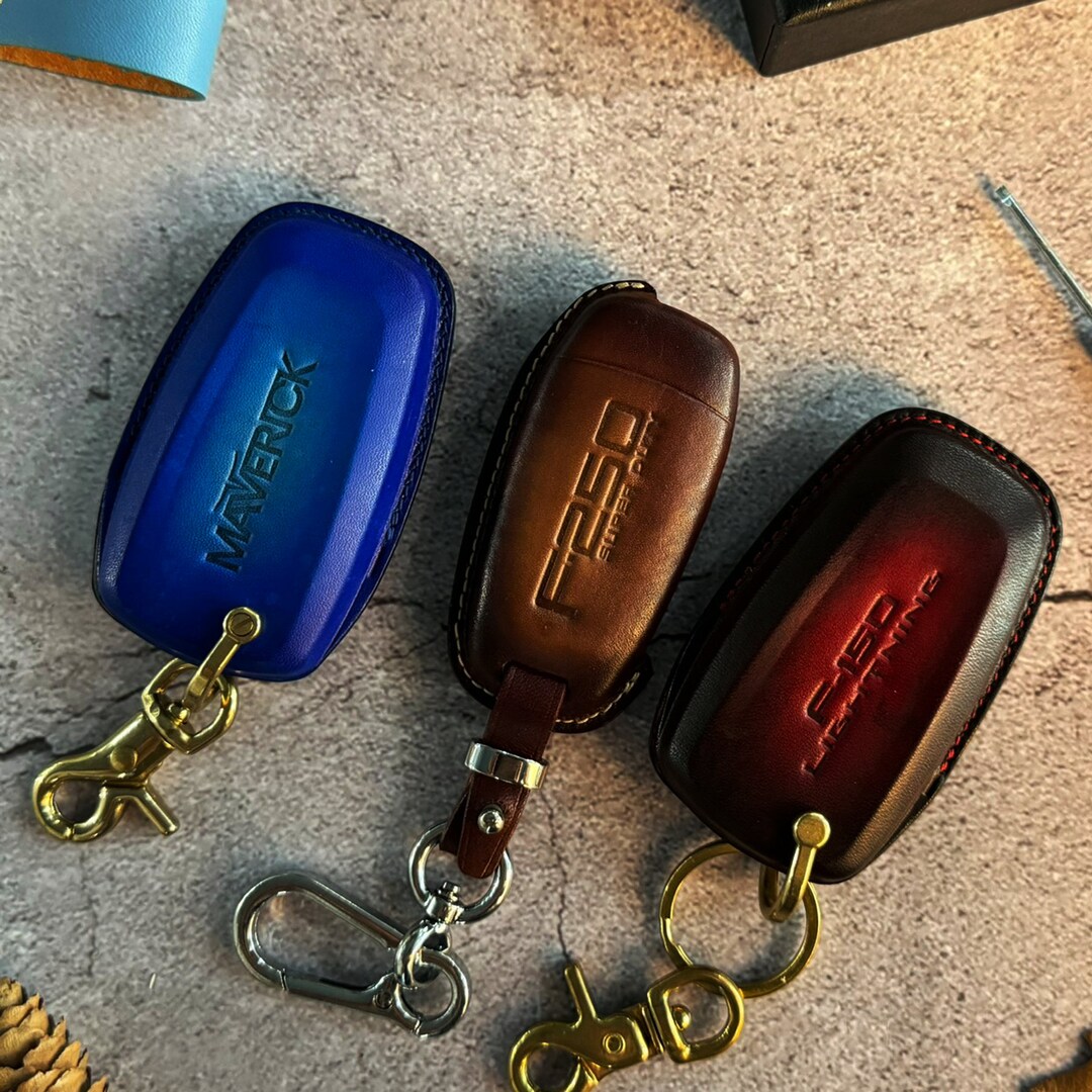 Ford Leather Key Covers Handcrafted Leather Key Cases for Ford Models ...