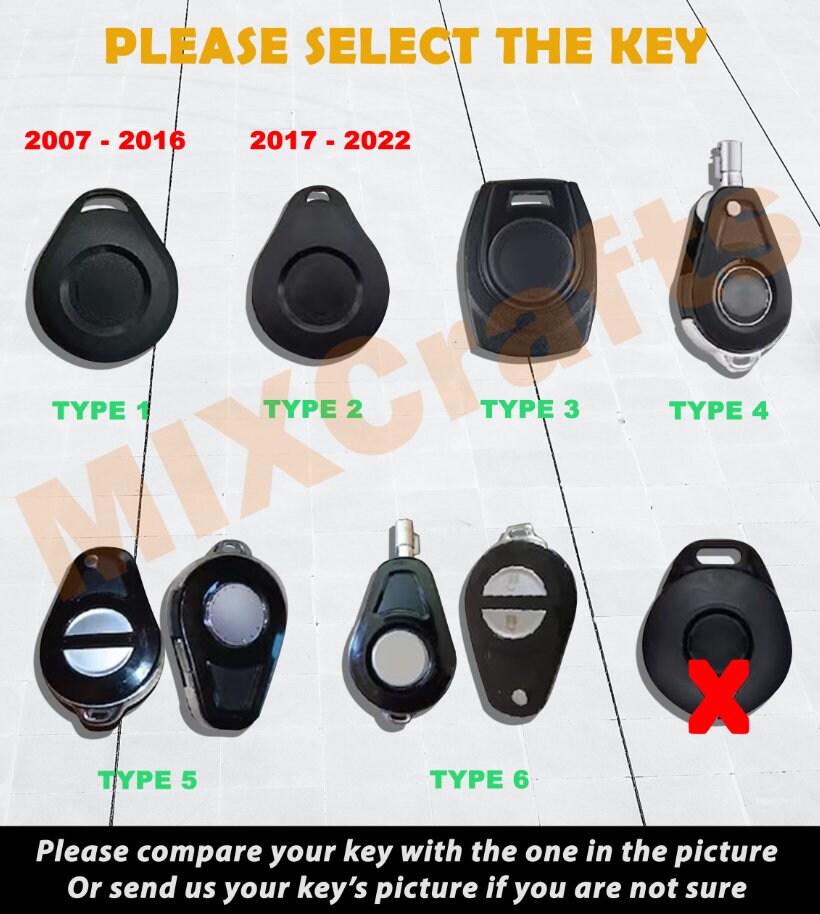 Handmade King off the Road X48 Key Fob Cover Case Holder Custom King ...