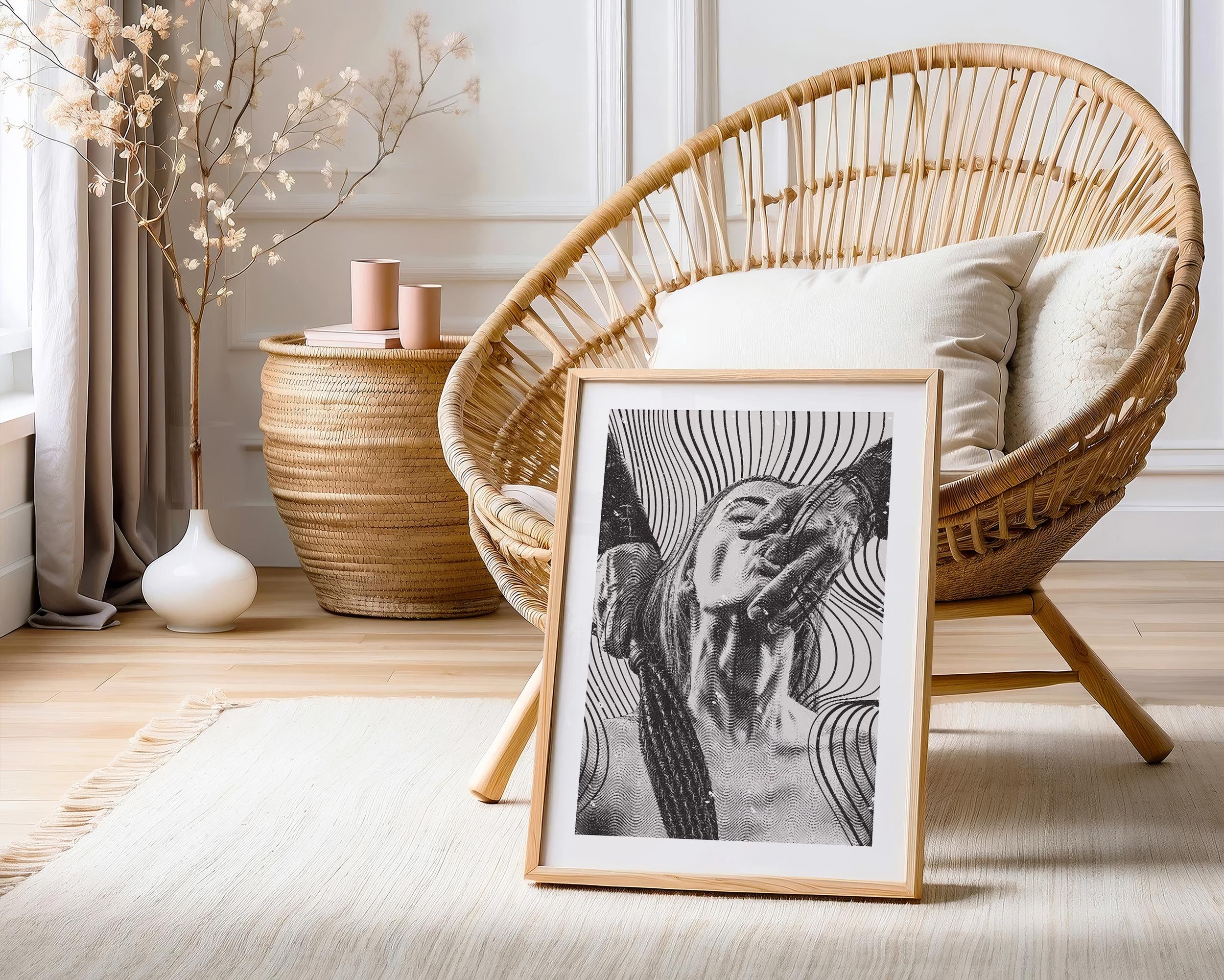 Erotic Art, Bondage Art Kinky Bedroom Decor Above Bed Art BDSM Painting ...