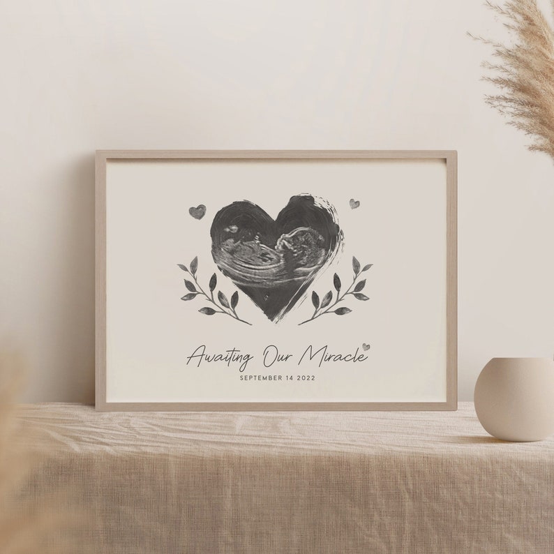 Ultrasound Nursery Decor Baby Room Ideas Pregnancy Planning - Etsy