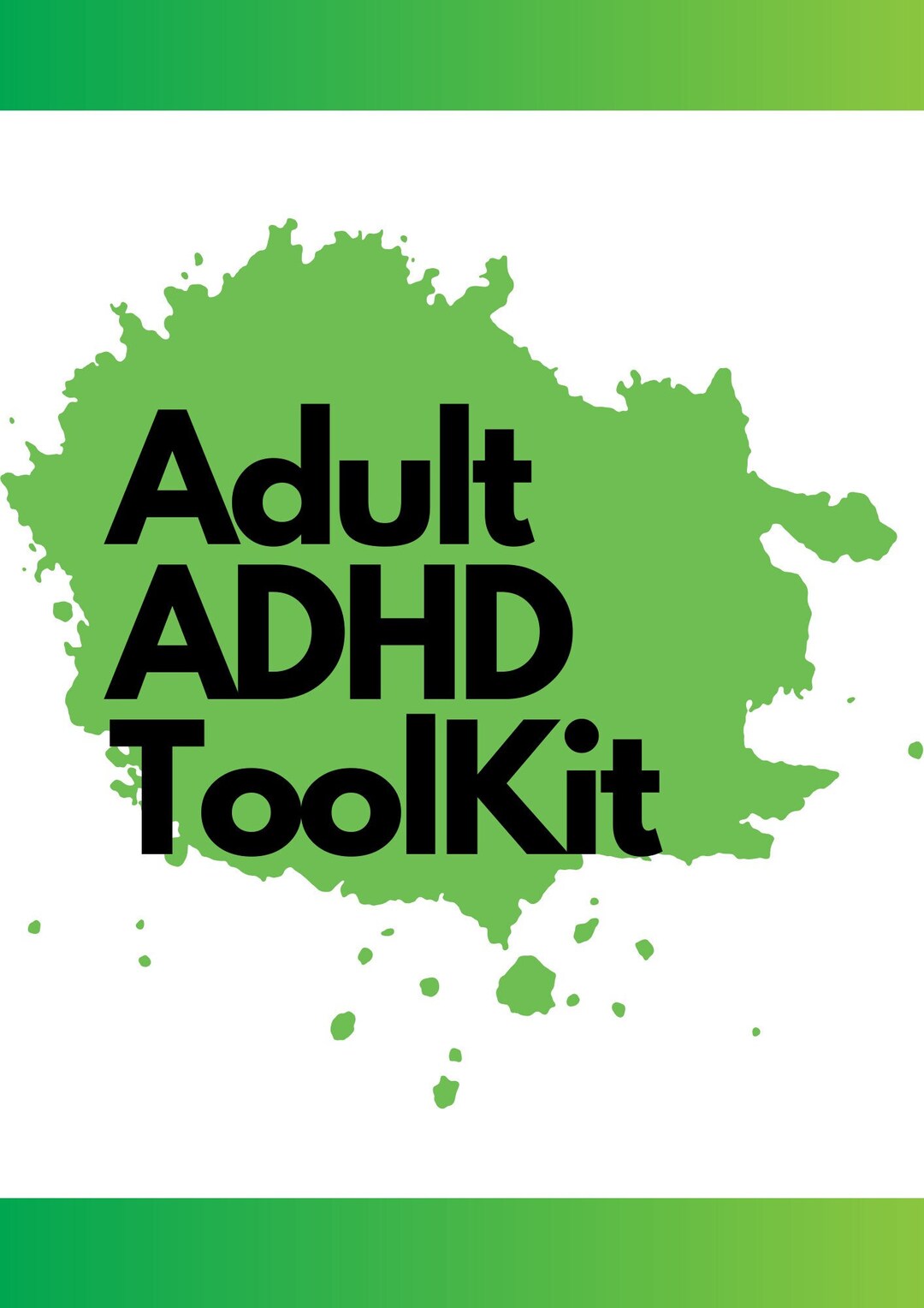 Adult ADHD Toolkit (annual, Weekly, Quarterly, Matrix, Organizer ...