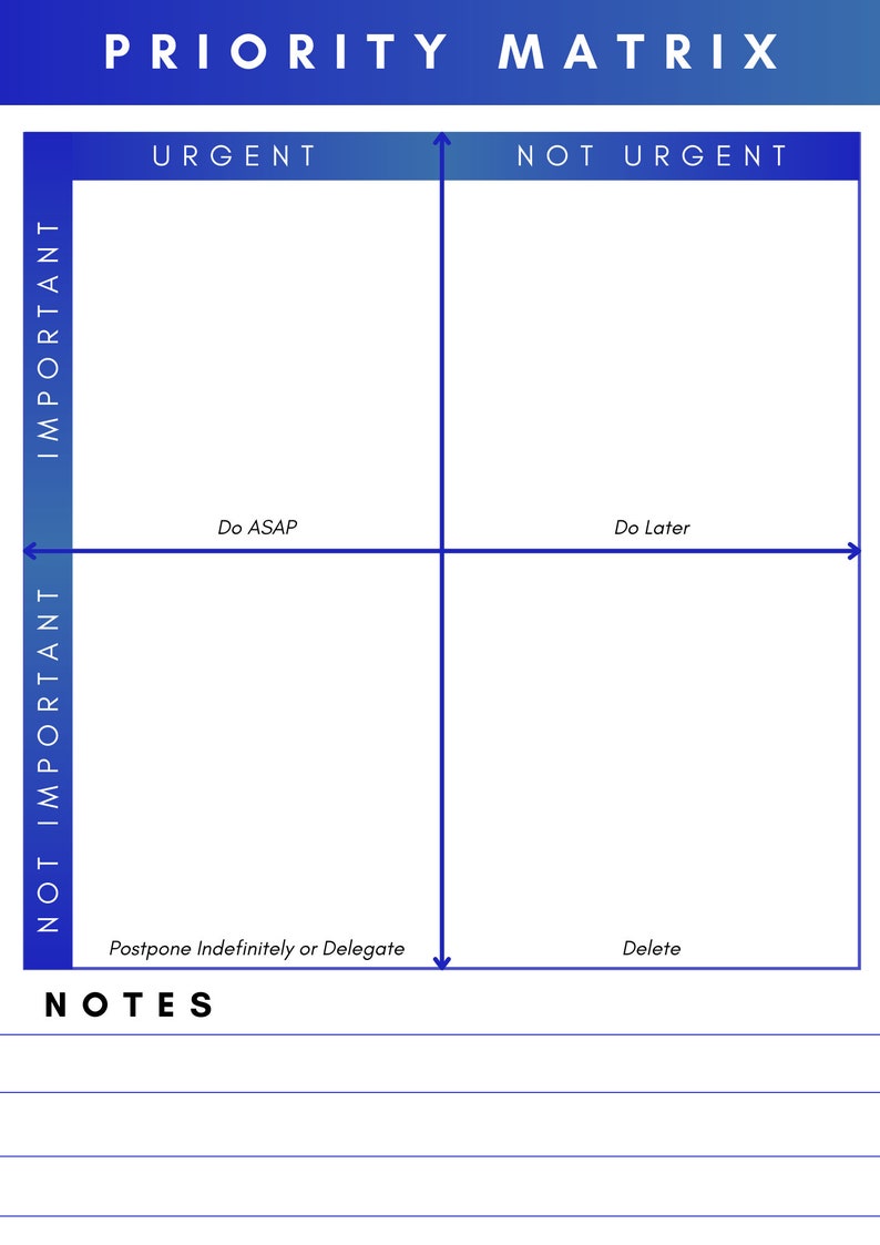 Adult ADHD Toolkit Annual, Weekly, Quarterly, Matrix, Organizer ...