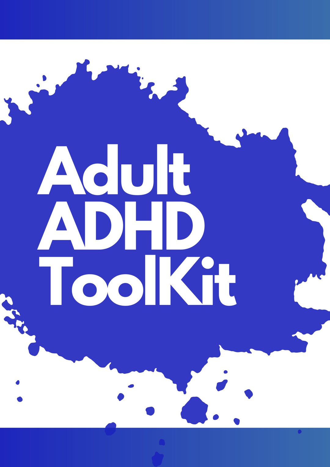 Adult ADHD Toolkit Annual, Weekly, Quarterly, Matrix, Organizer ...