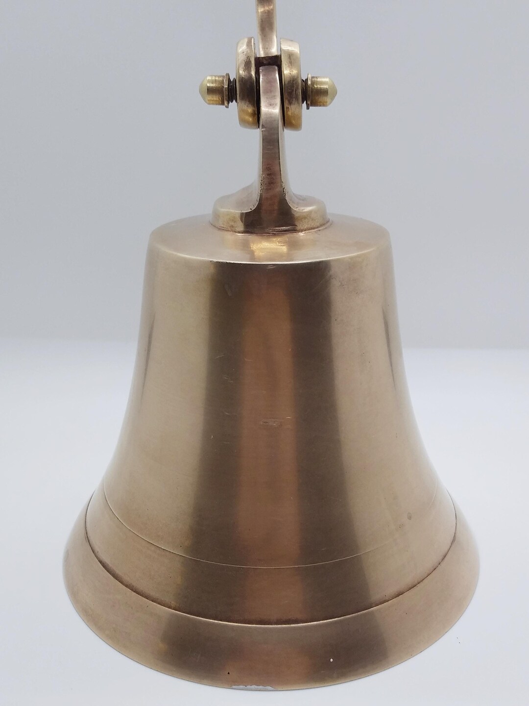 Vintage Solid Brass Old-fashioned Hanging Front Door Bell - Etsy