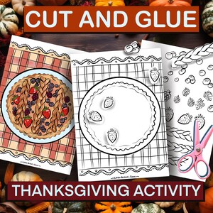 Printable Thanksgiving Activities for Kids, Printable Coloring Page ...