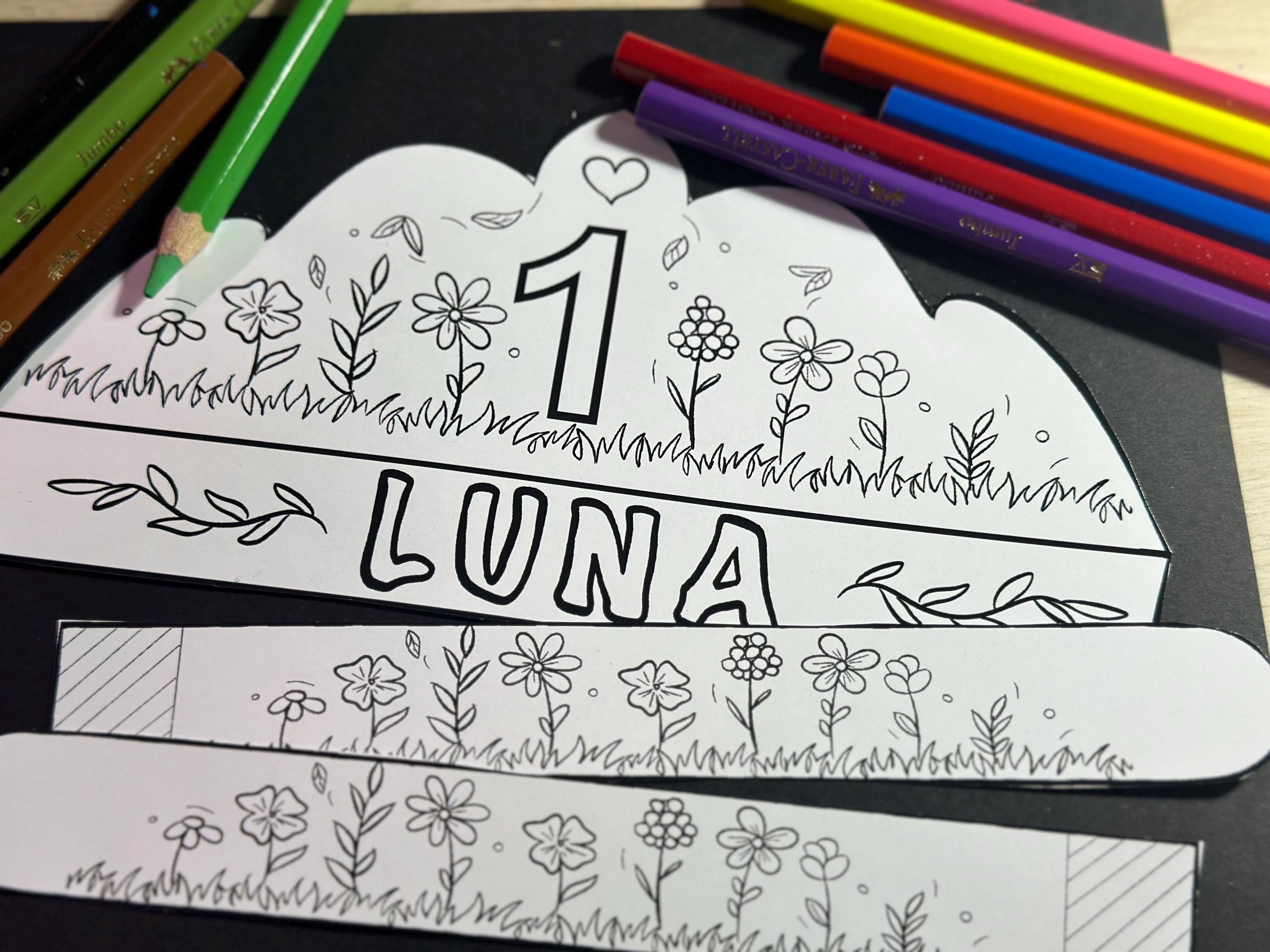 Personalized Birthday Paper Crown for Kids, Printable Birthday Crown ...