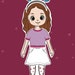 Printable Paper Doll Dress up Kit, Valentines Day Dress up Activity for ...