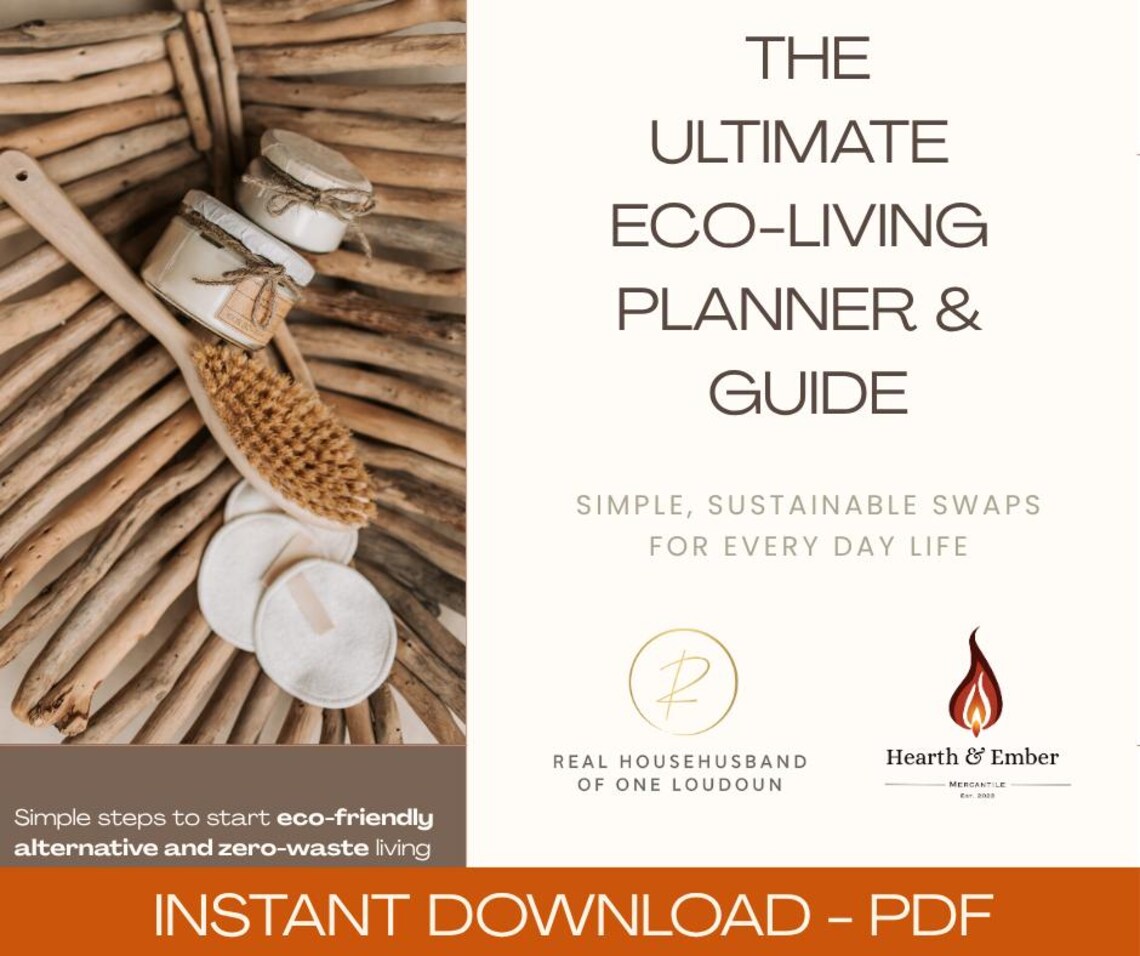 Eco-friendly Living Guide PDF | Zero-waste Swaps, Sustainable Home ...