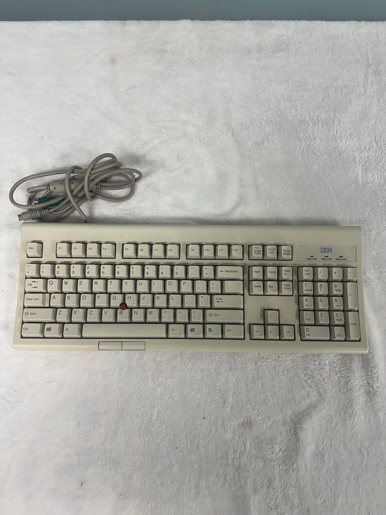 EXTREMELY RARE Ibm KPD8923 Trackpoint Pc Keyboard Good Condition - Etsy