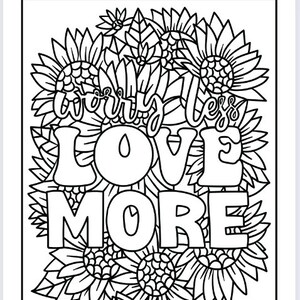 Mindful Coloring Book - Etsy