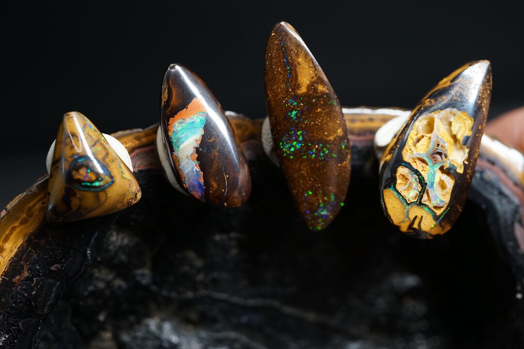 34.47ct Matrix Boulder Opal Collection - Etsy