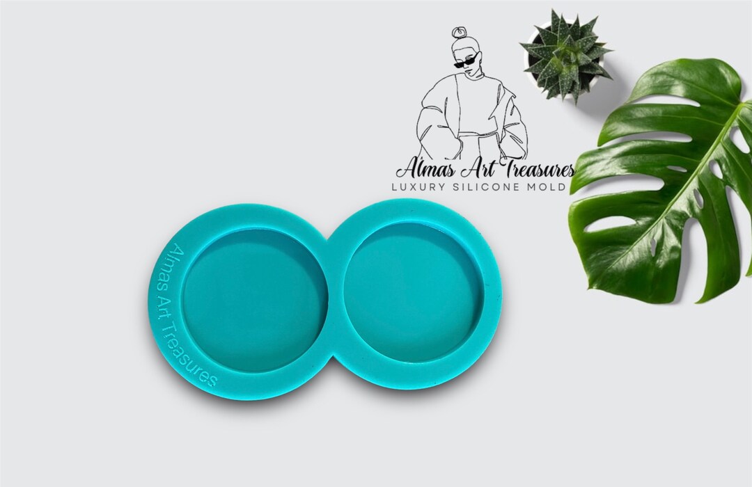 Circle Round 3-inch Silicone Mold for Favors | 3-inches Round Mold ...