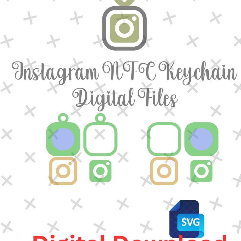 Nfc Keychain - Etsy
