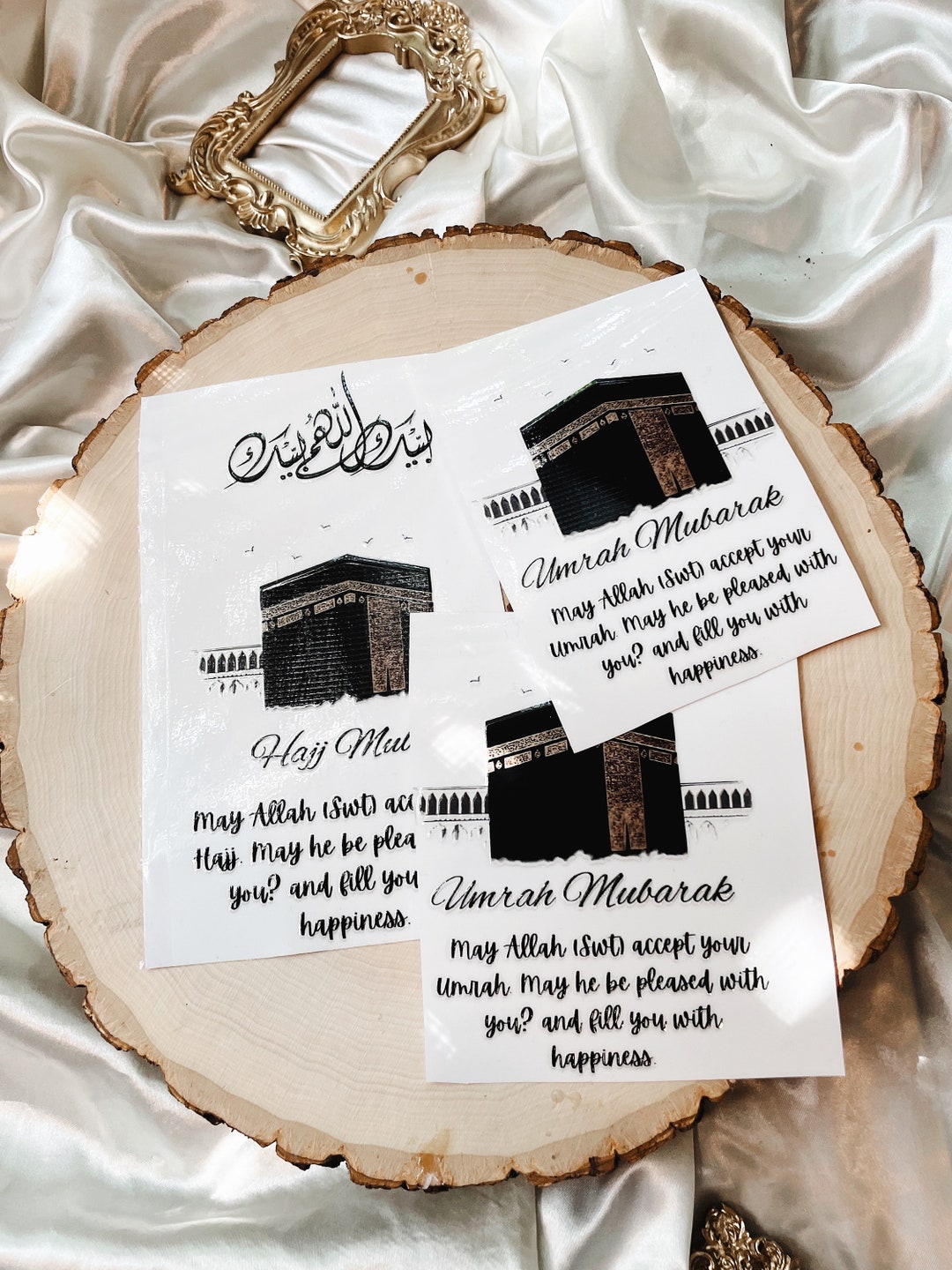 Hajj Mubarak Kaaba UVDTF Sticker, Resin Transfer Sticker - Etsy