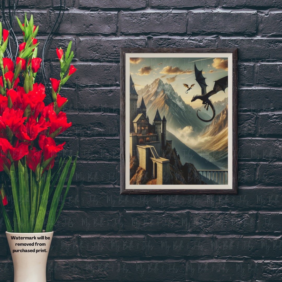 Basgiath War College Rolled Print, Empyrean Series, Fourth Wing ...